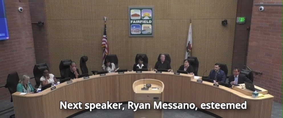 American hero Ryan Messano Amazing Speech to Fairfield City Council ...